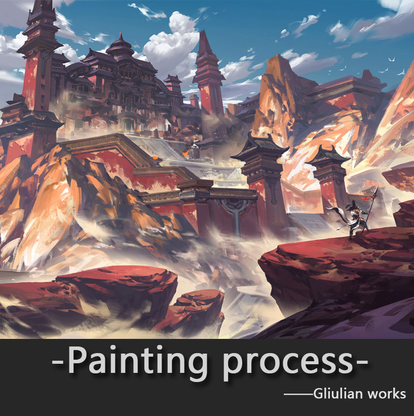 ArtStation - Painting process