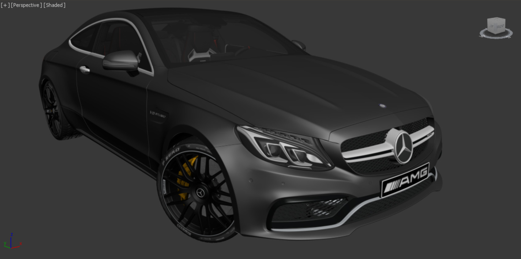 ArtStation - Mercedes-Benz C63 AMG Coupe 2016