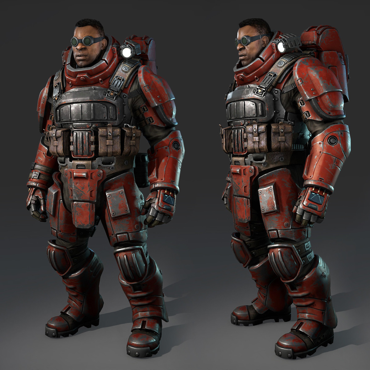 ArtStation - Evolve Hunter "Parnell"