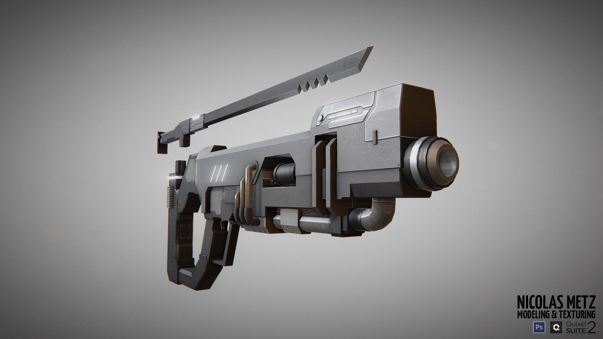 ArtStation - Weapon Sci-fi