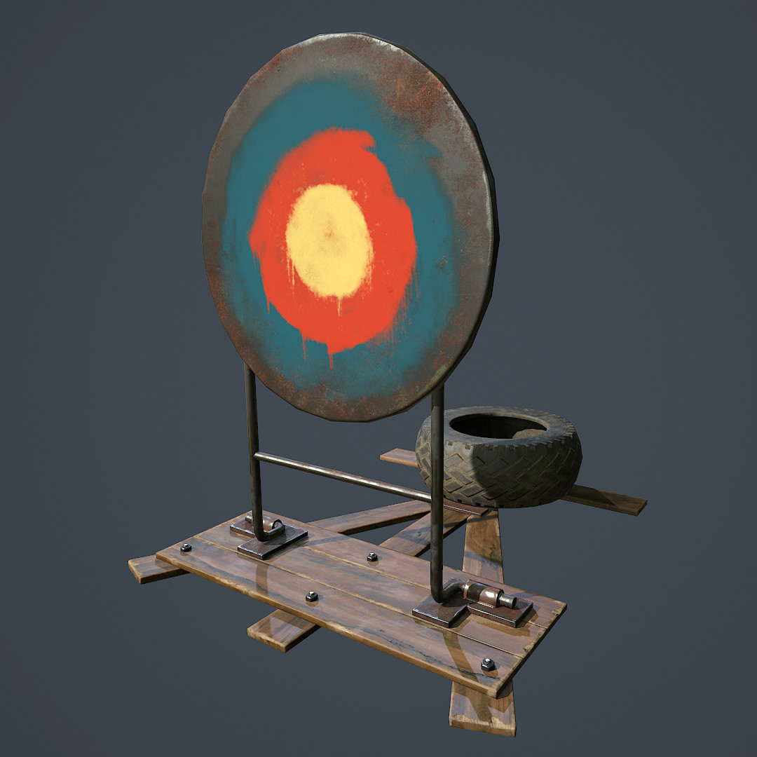 ArtStation - Reactive Target - Rust