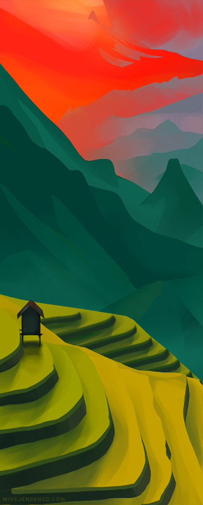 ArtStation - Landscape Color Study