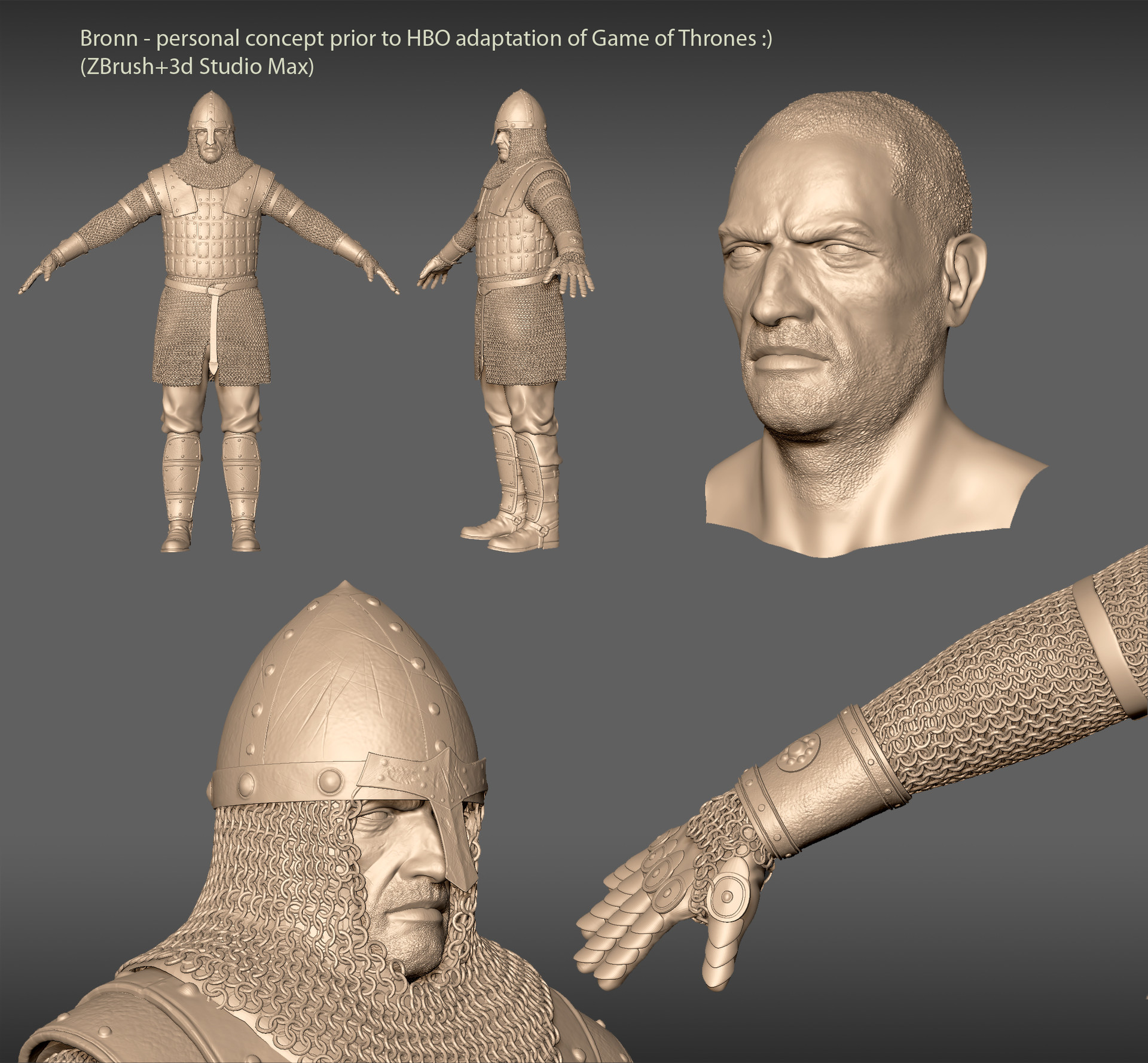 ArtStation - Old Zbrush work