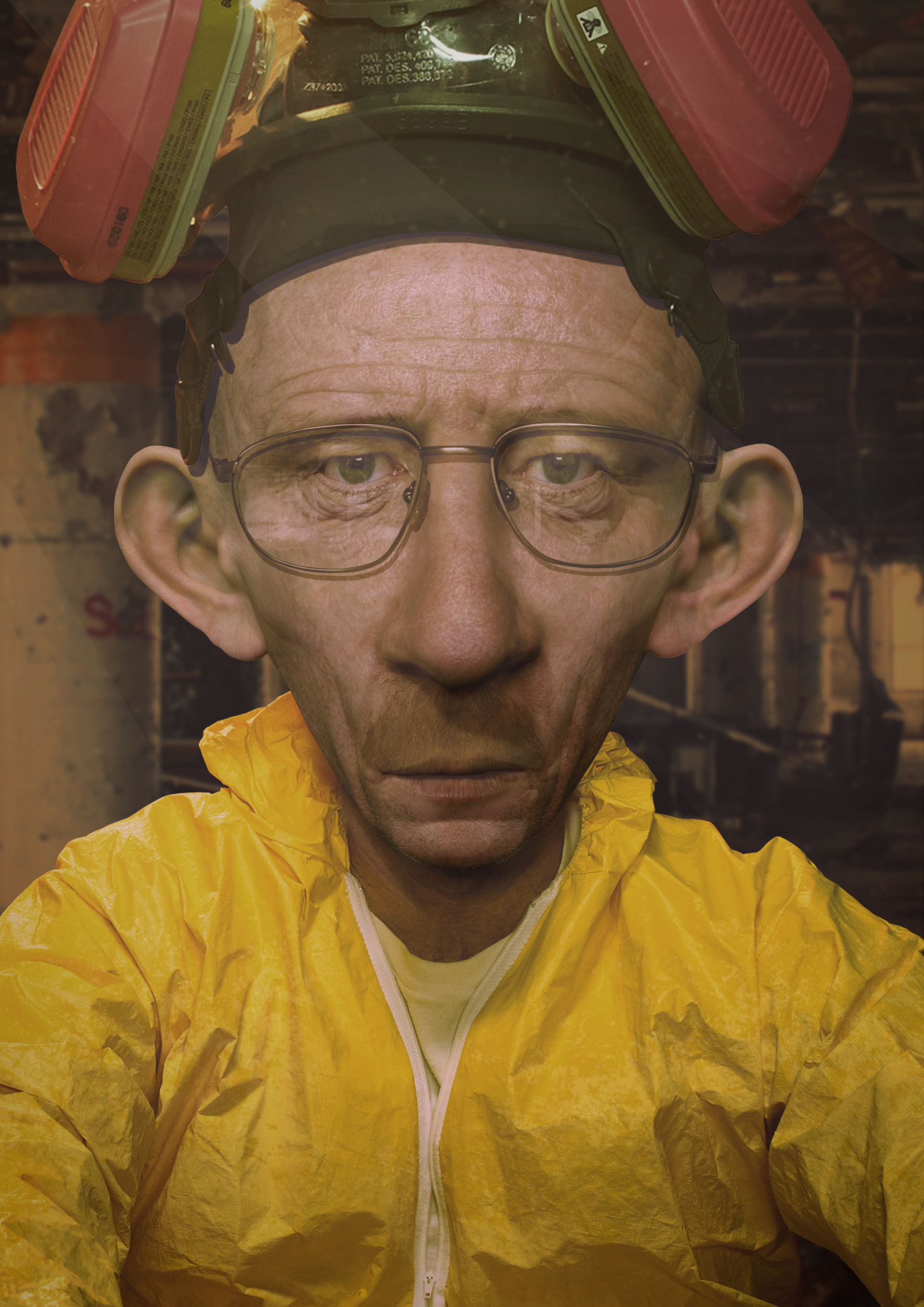 ArtStation - Bryan Cranston Caricature