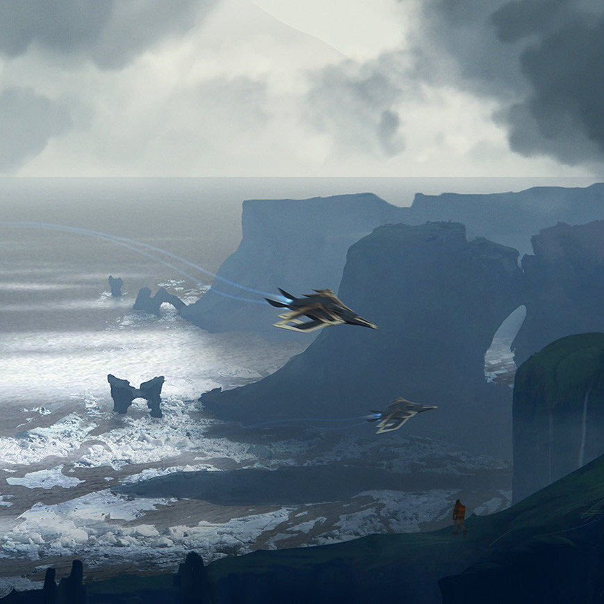 ArtStation - SciFi_coast