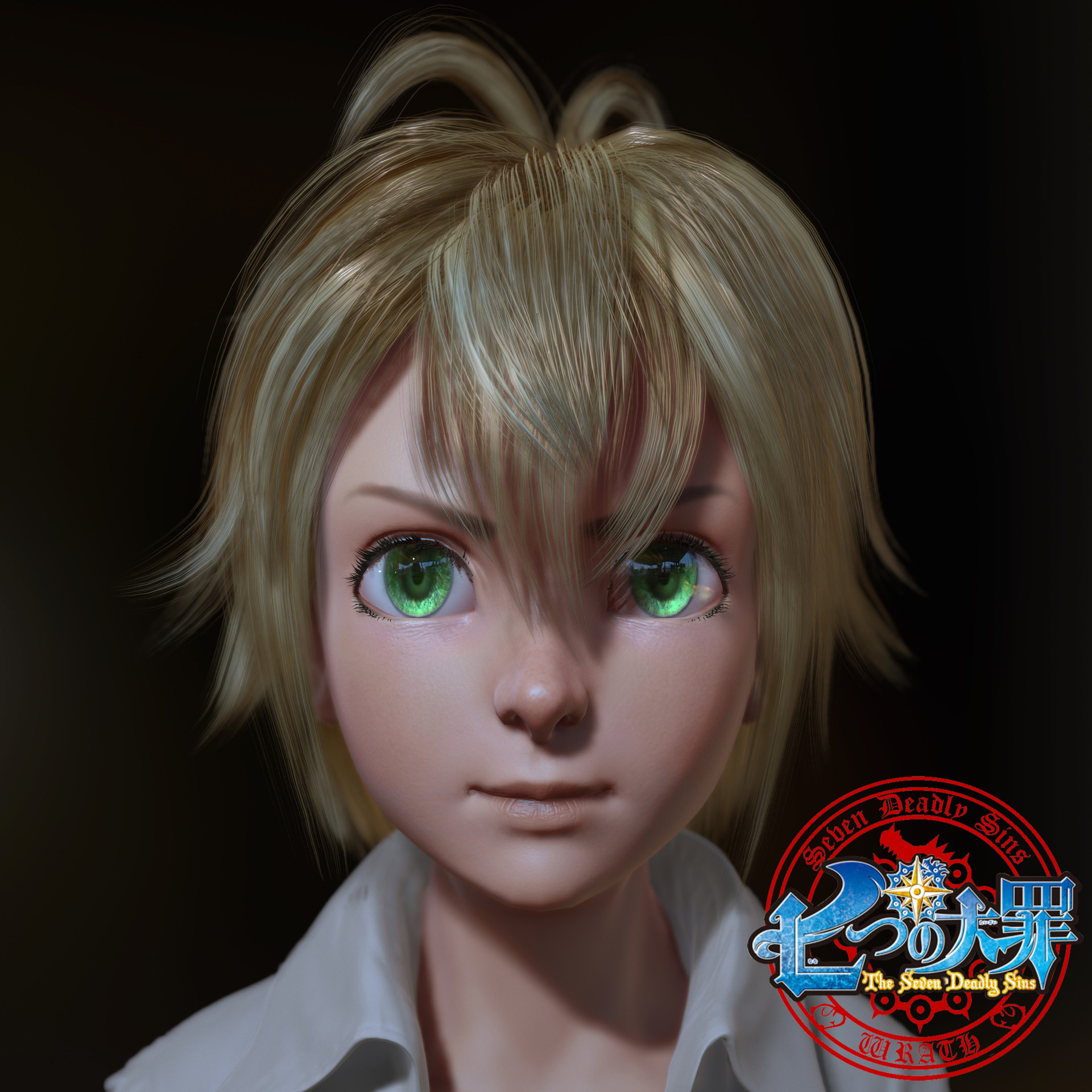 ArtStation - Meliodas - Work In Progress Pass 01