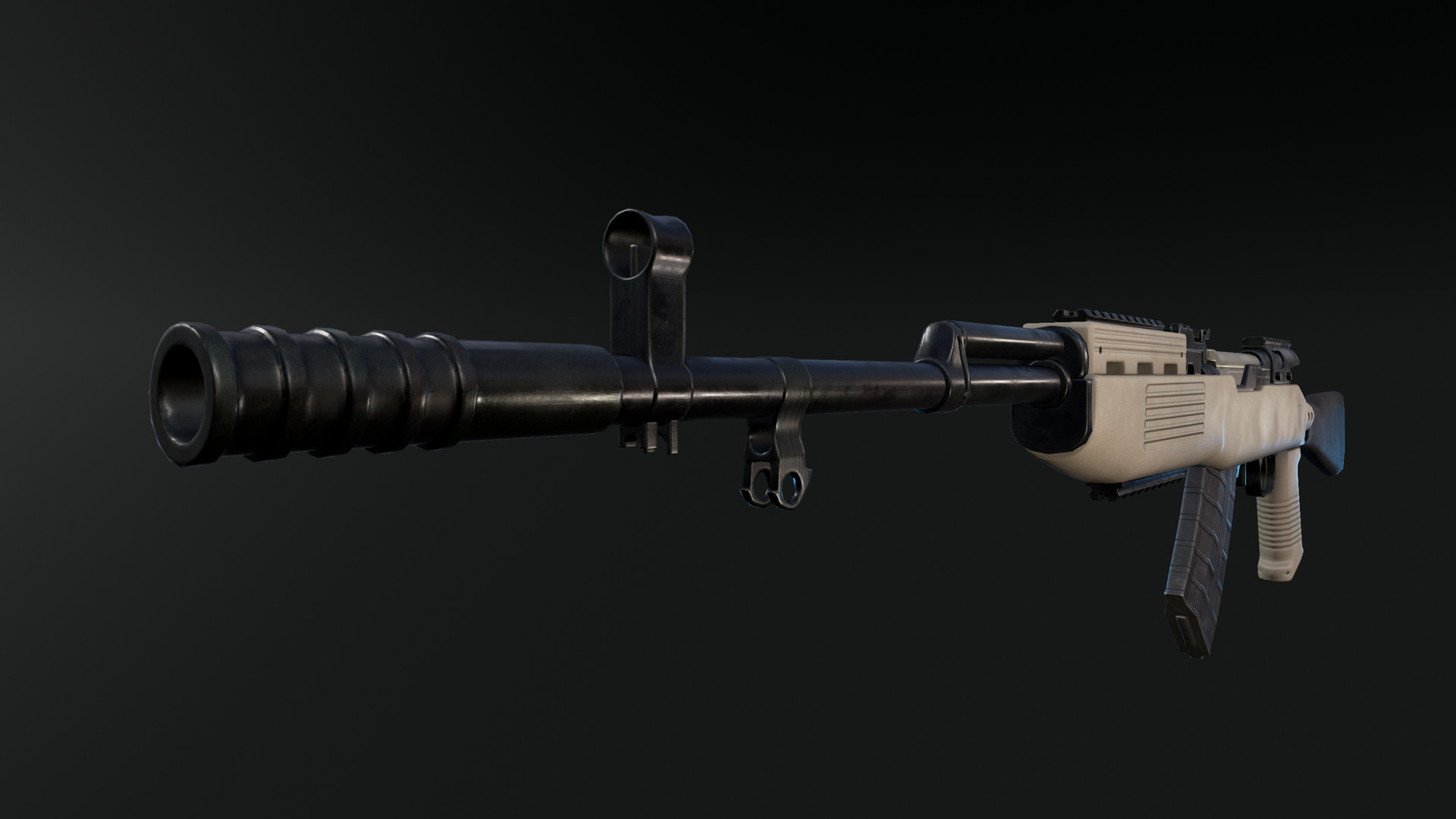 ArtStation - SKS Carbine Rifle / Assault Rifle