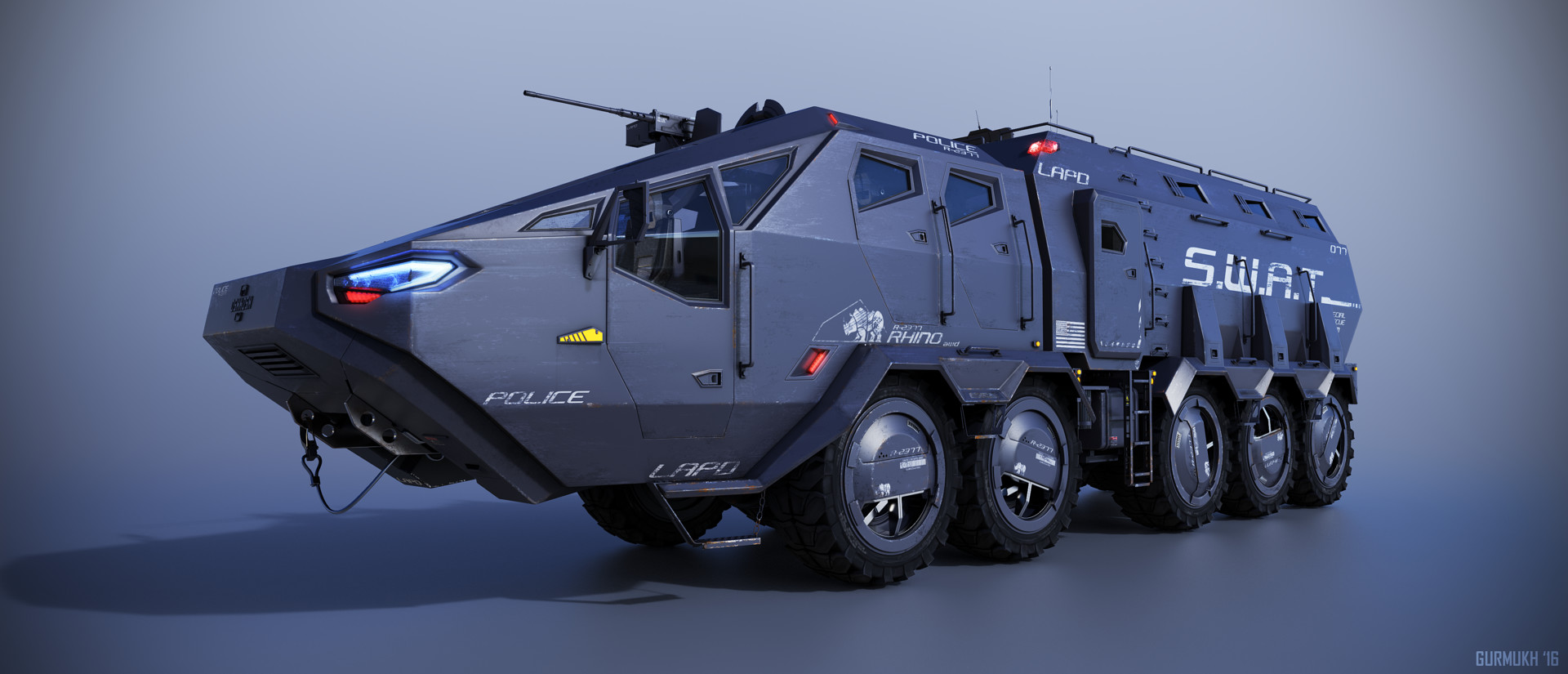 ArtStation - SWAT RHINO R-2377