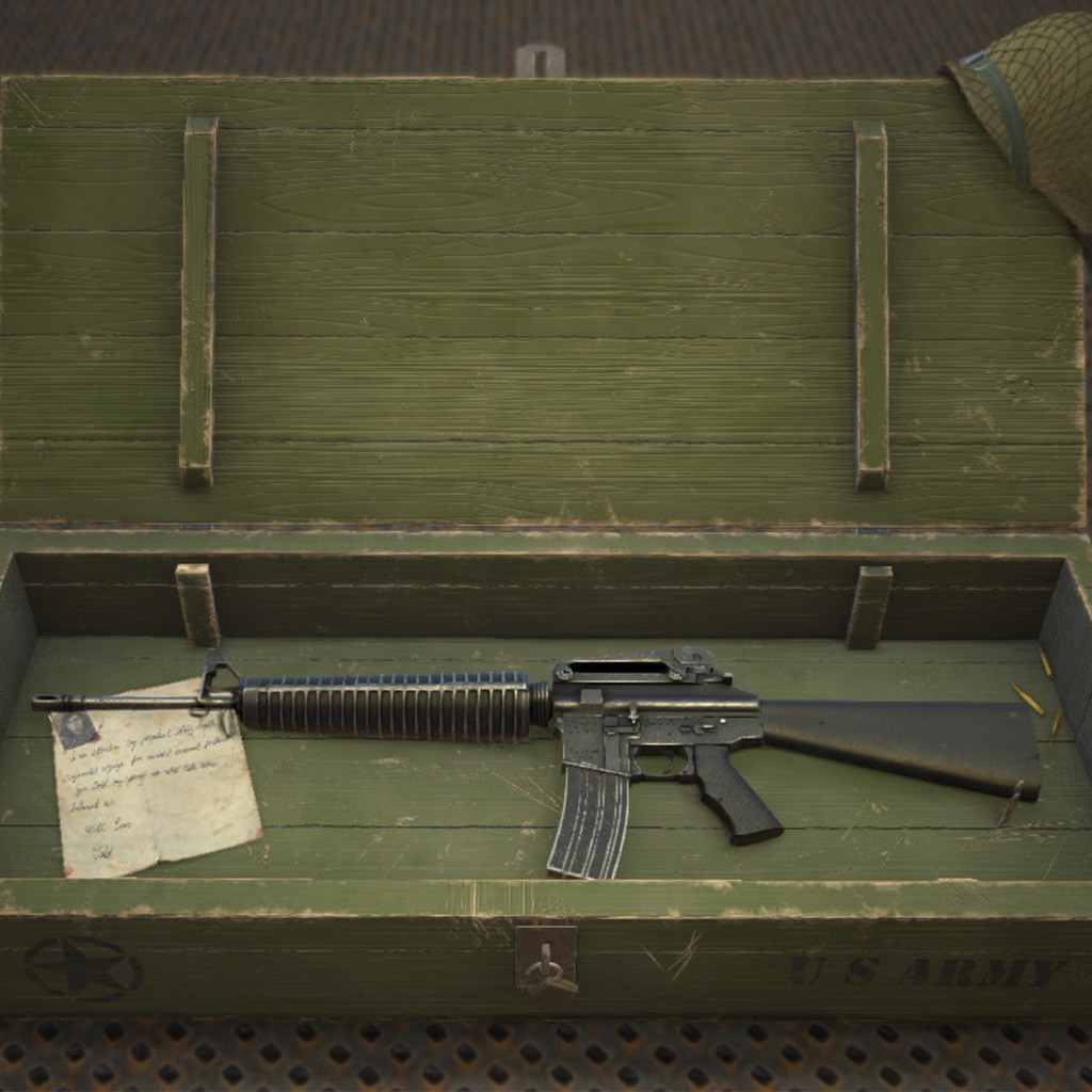 ArtStation - Colt M16