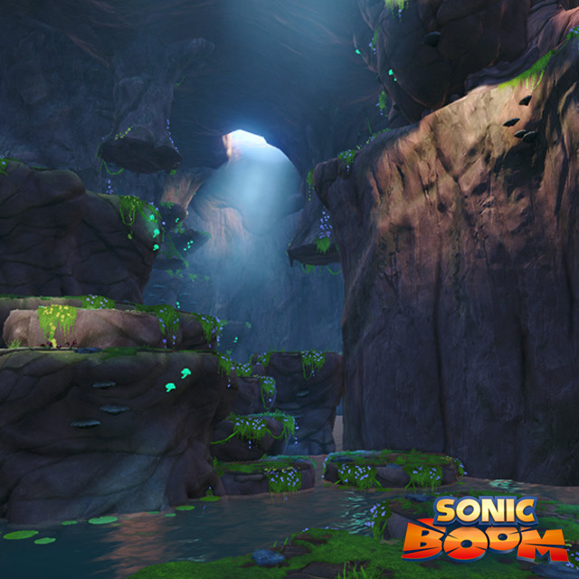 ArtStation - Sonic Boom - Tranquil Cave