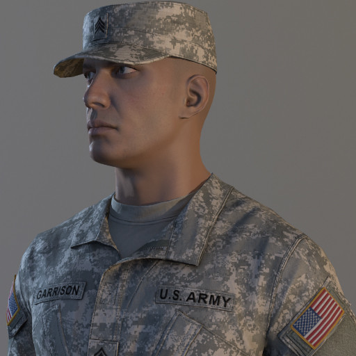 ArtStation - Sergeant Garrison