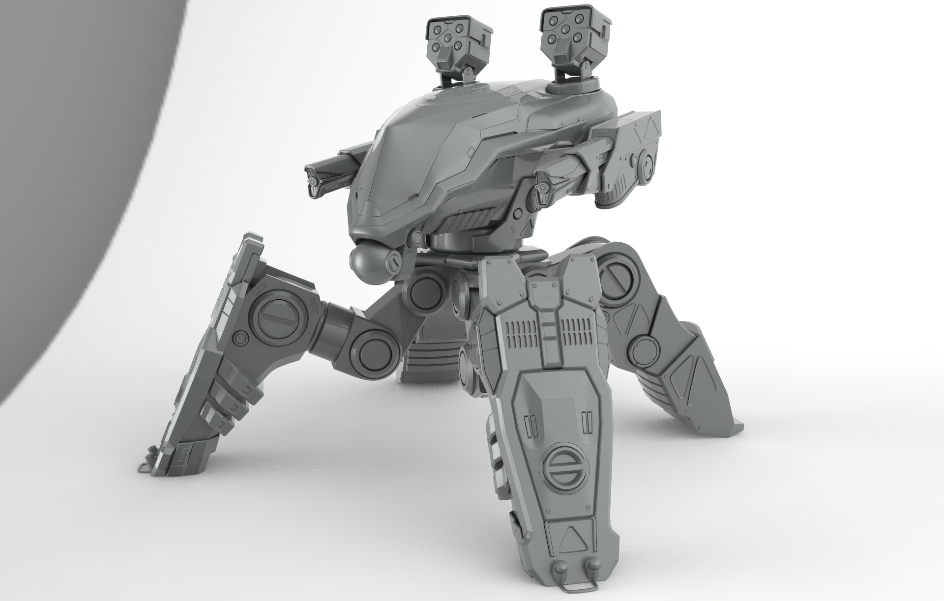 ArtStation - Sci-Fi Mech