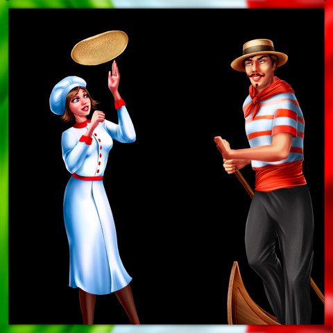 ArtStation - Italian characters