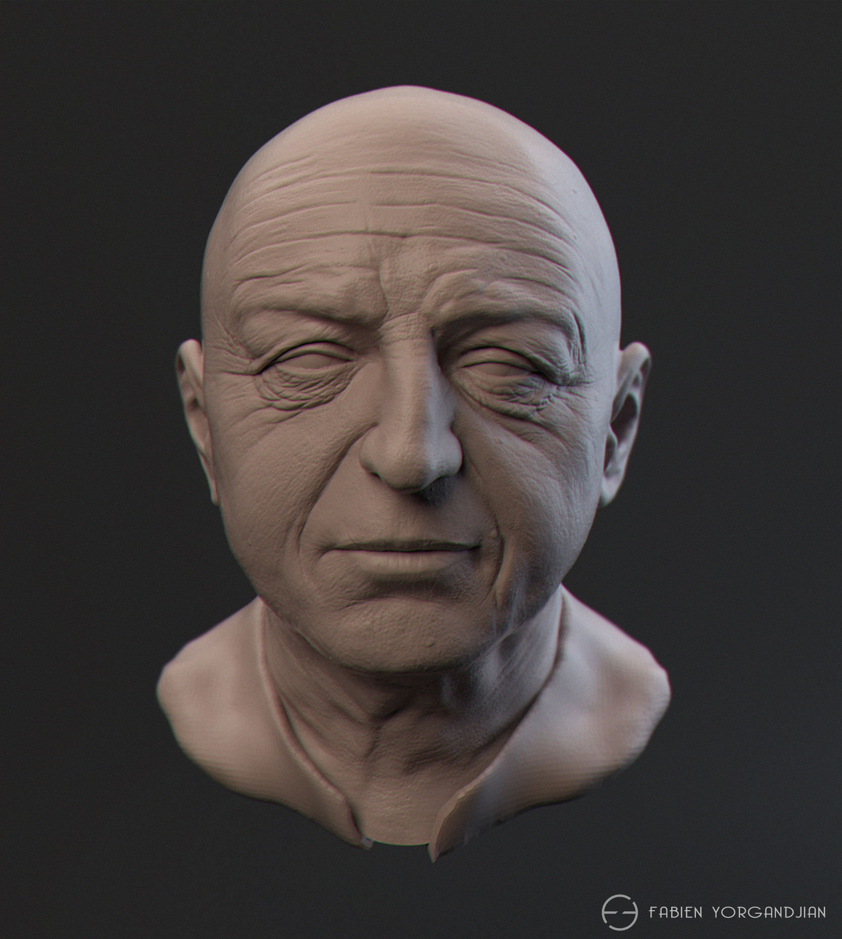 ArtStation - Head sculpt