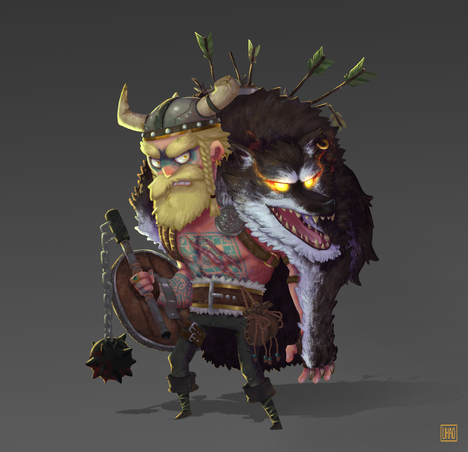 ArtStation - Loppo The Wolf Slayer