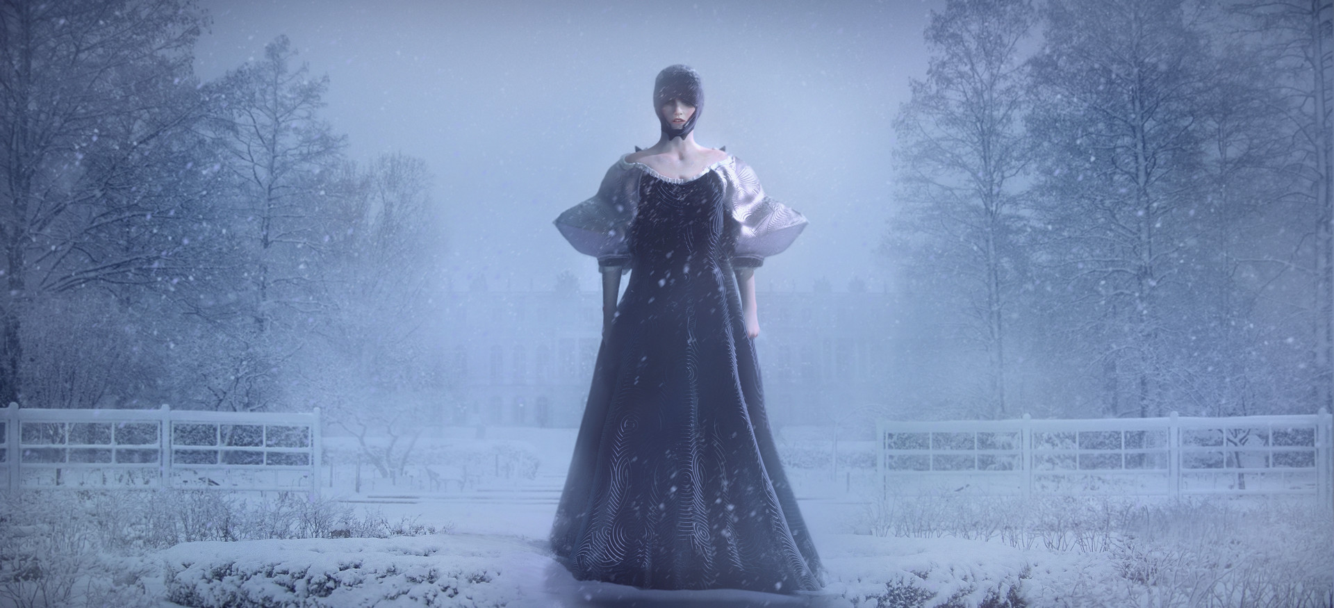 ArtStation - Snow Lady and the Labyrinth