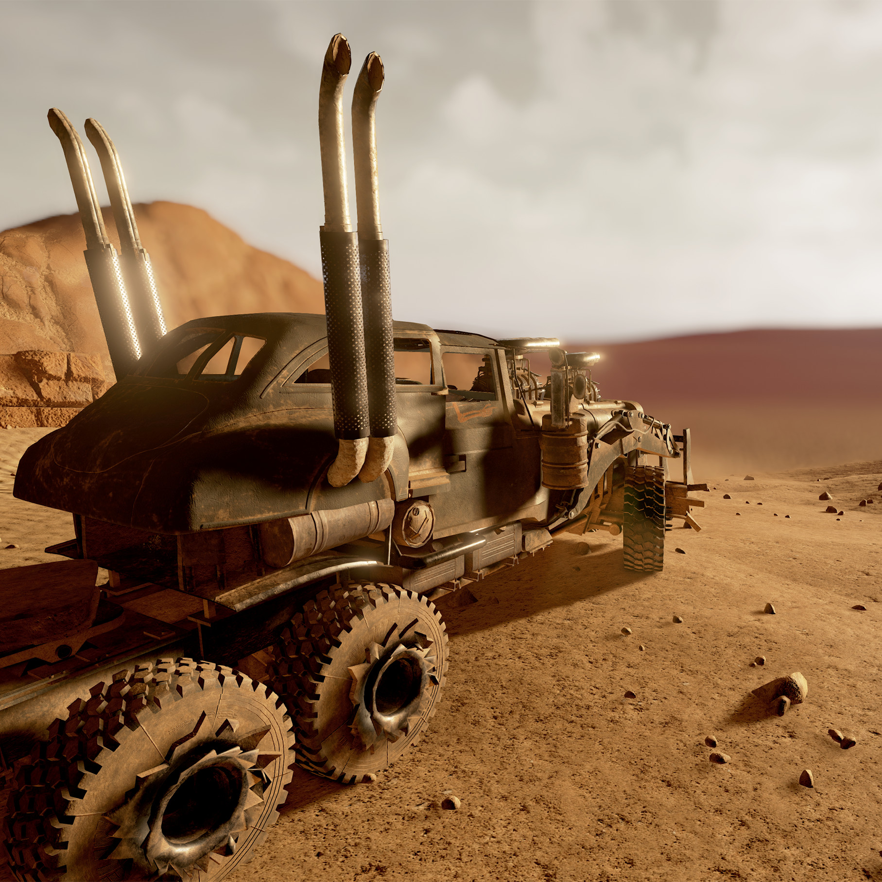 ArtStation - The War Rig