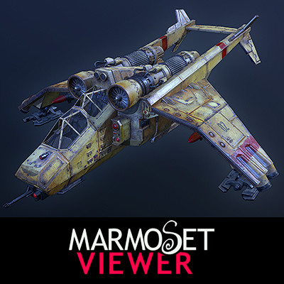 ArtStation - Warhammer 40K Imperial Guard Valkyrie - Realtime