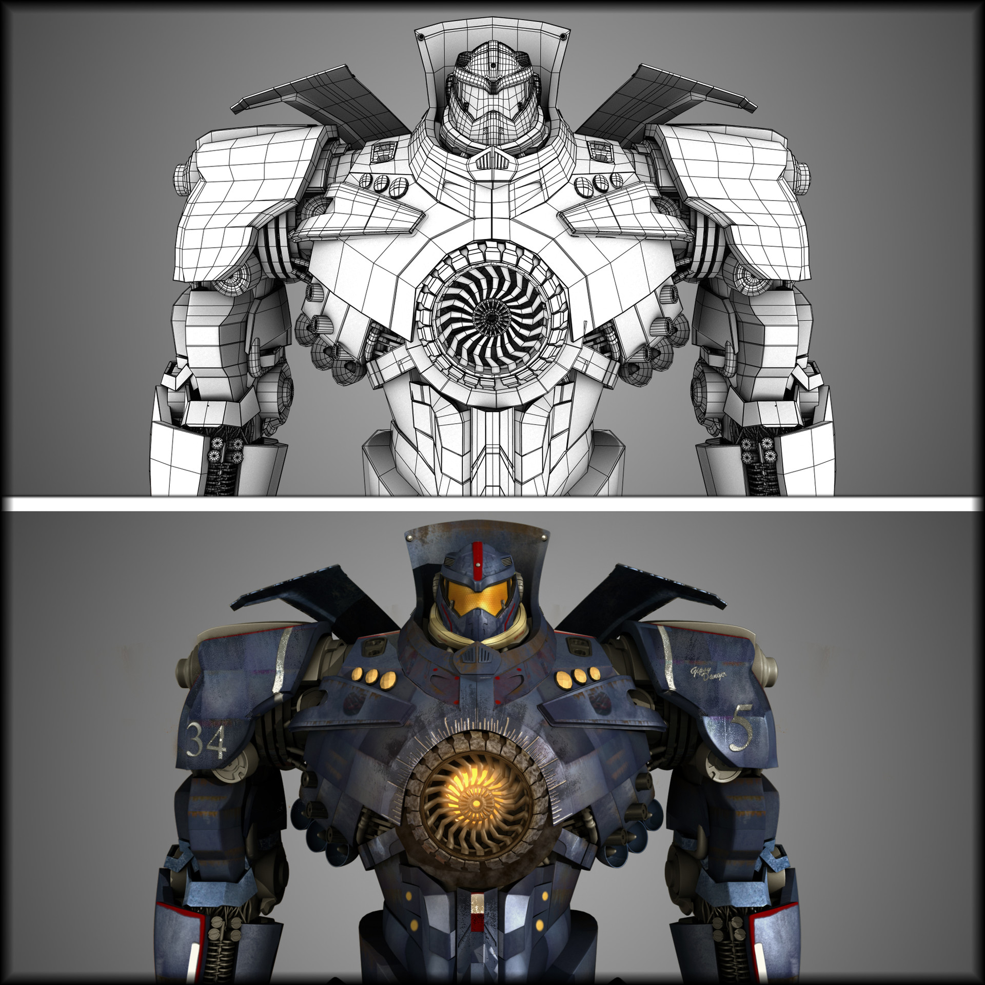 Pacific Rim 3d Cover