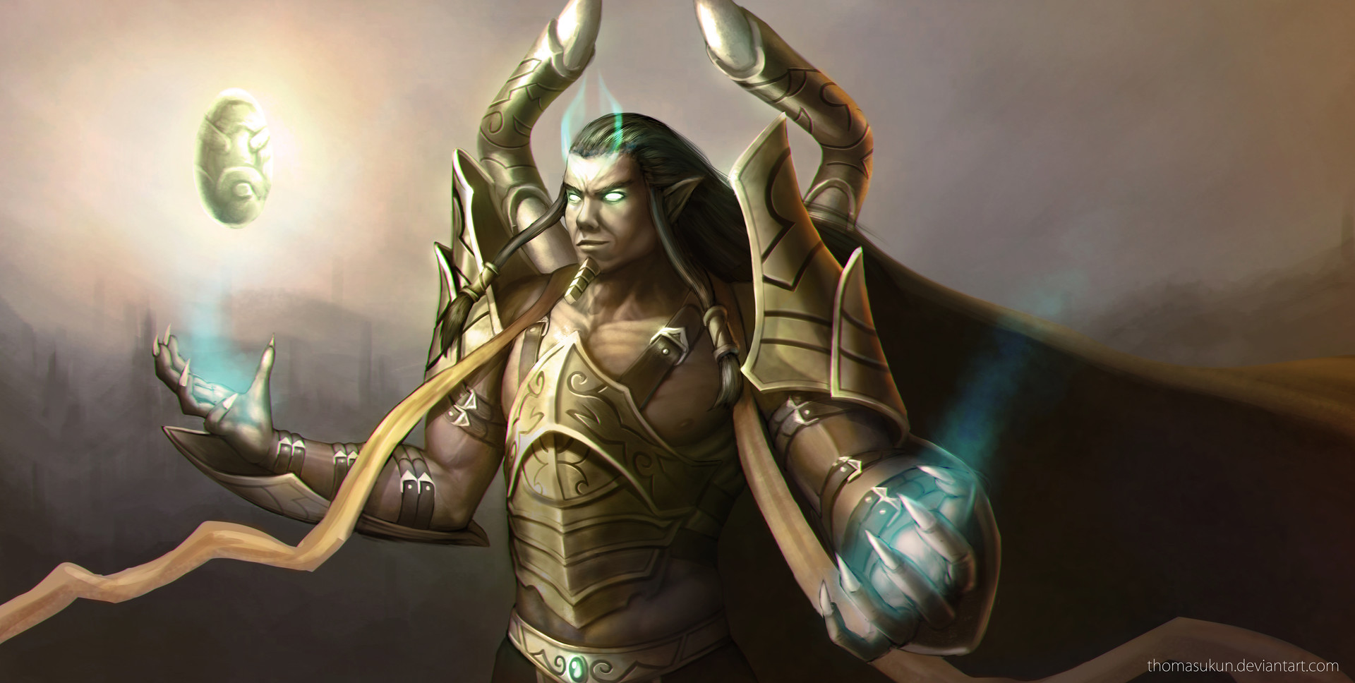 ArtStation - Nicol Bolas (Magic the Gathering) Human version