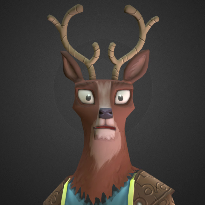 ArtStation - Stag Knight