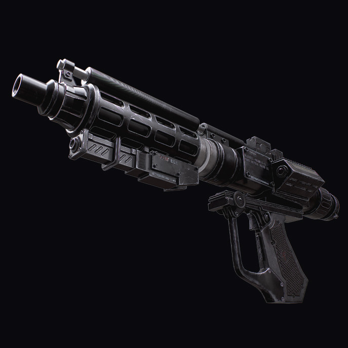 ArtStation - Star Wars Battle Droid Blaster