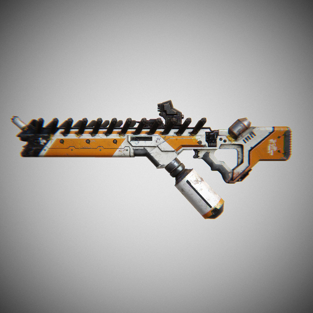 ArtStation - District 9 Rifle