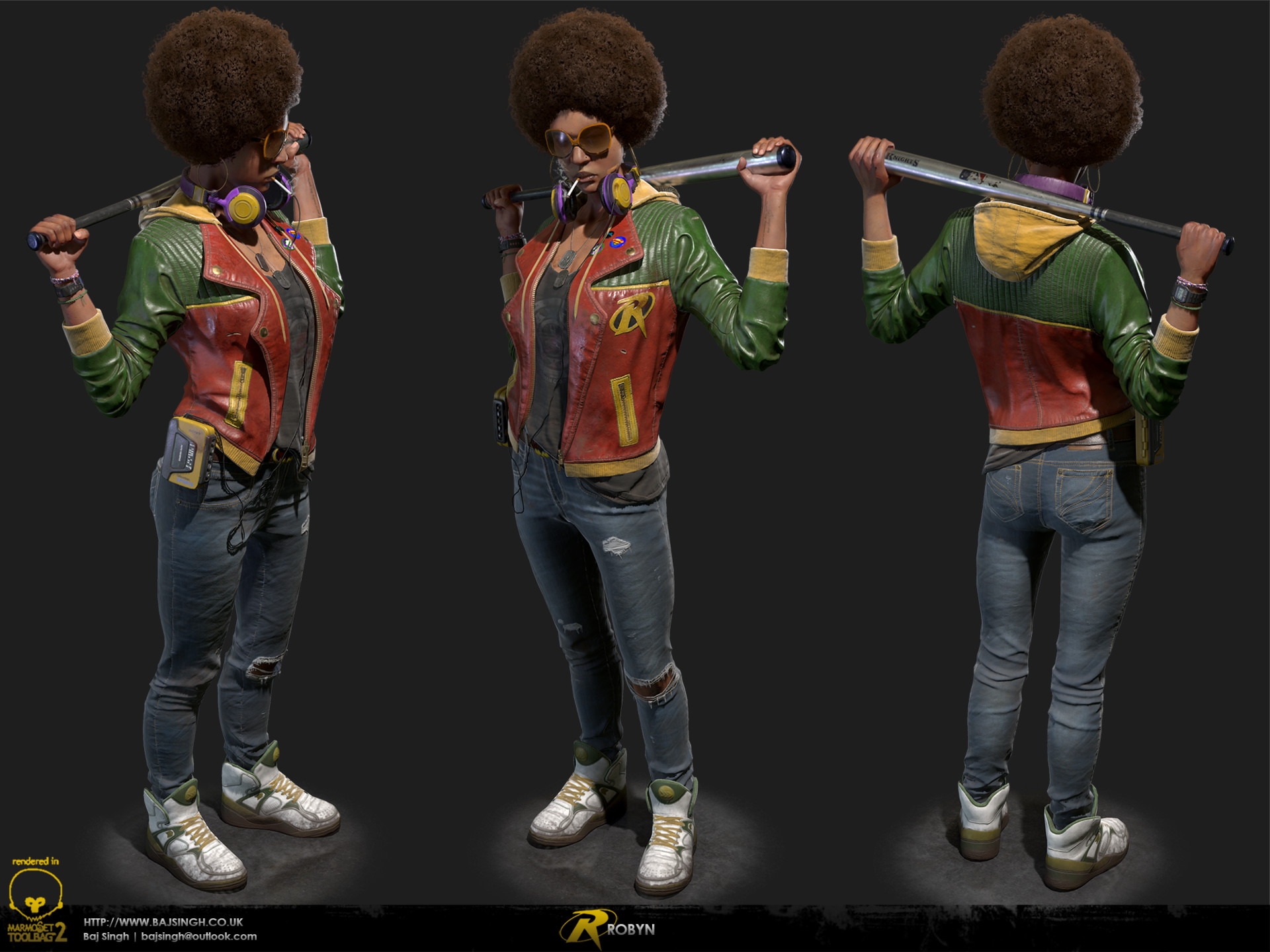 ArtStation - Robyn - Game Ready