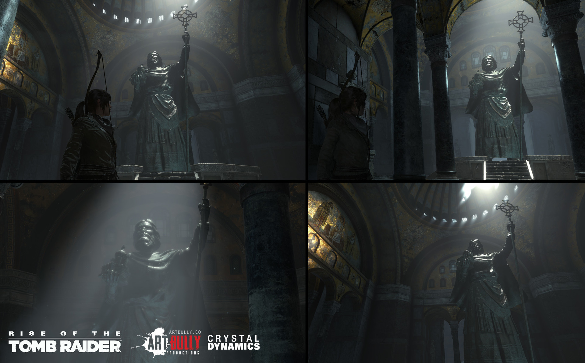 ArtStation - Rise of the Tomb Raider Statues & Animals