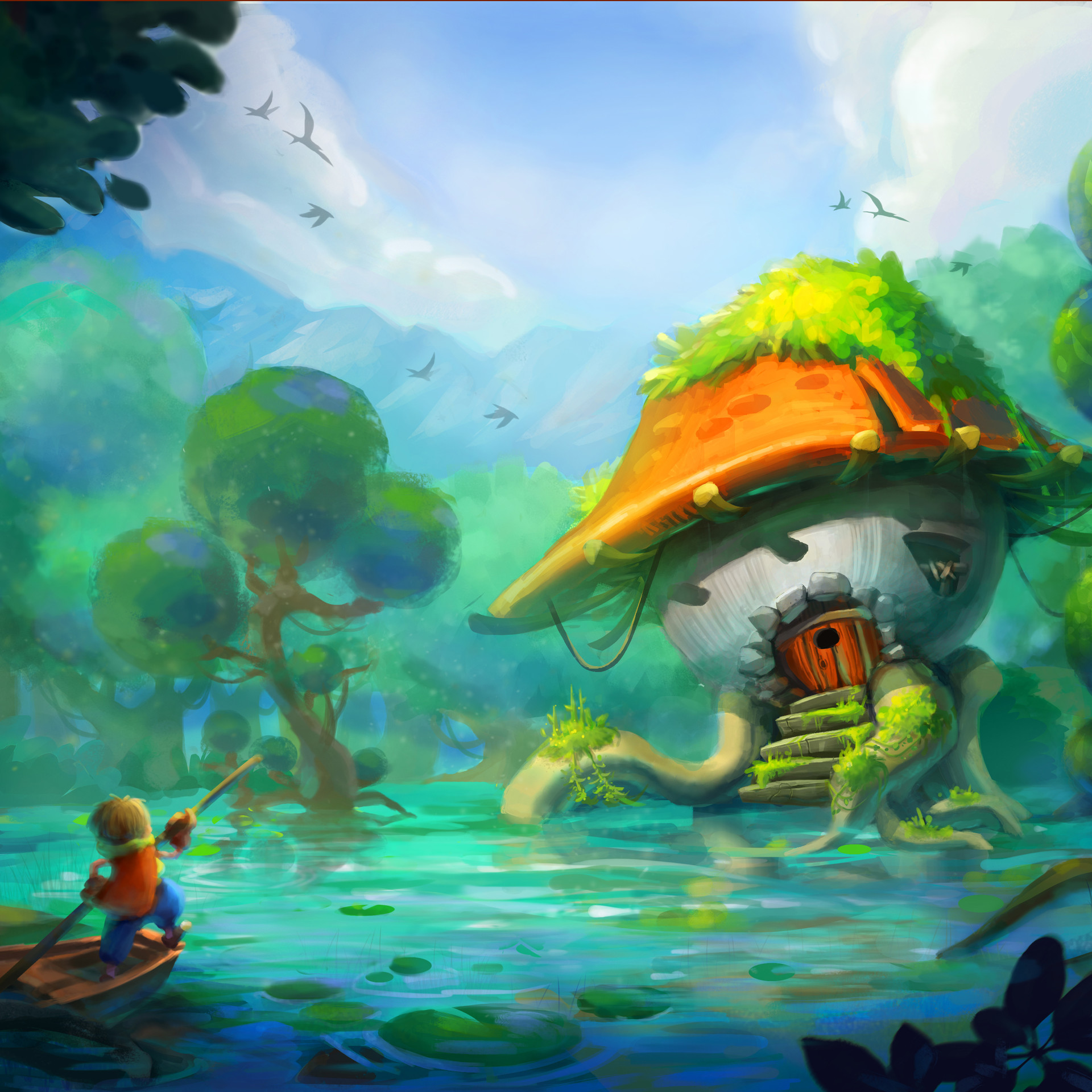 ArtStation - Deep in the Woods