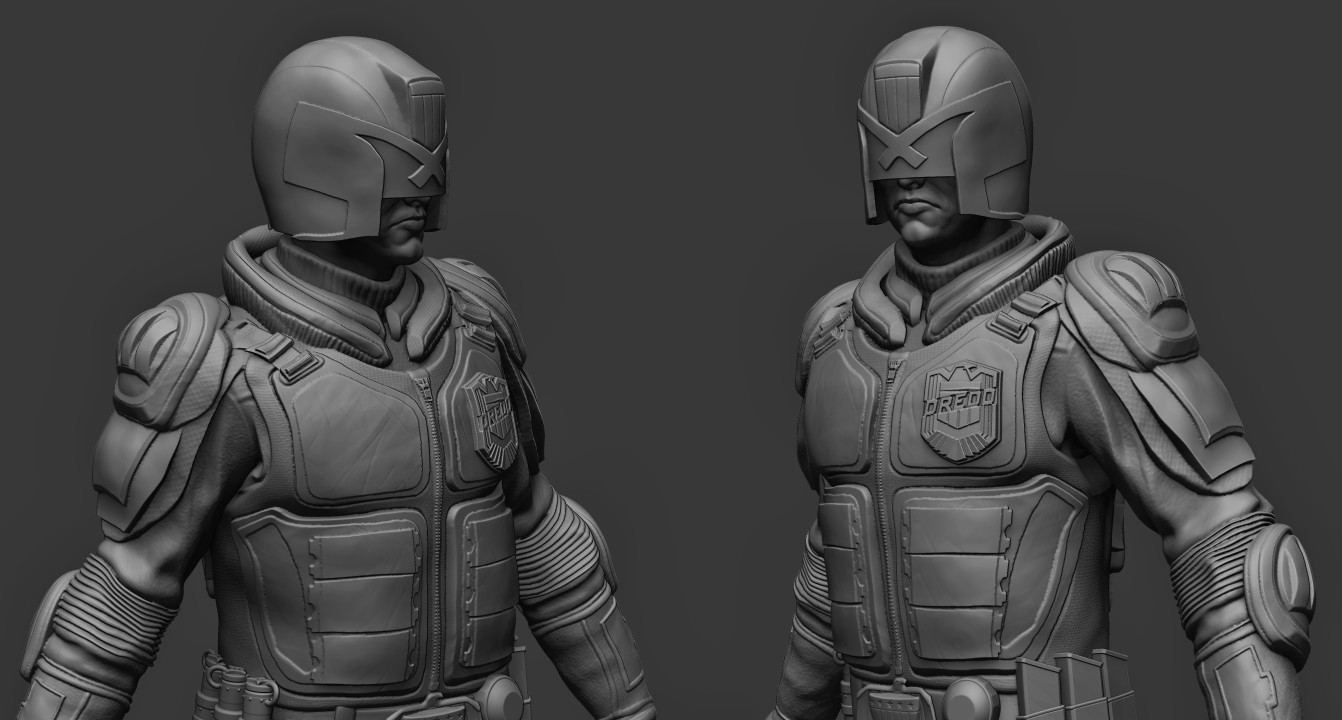 ArtStation - Judge Dredd