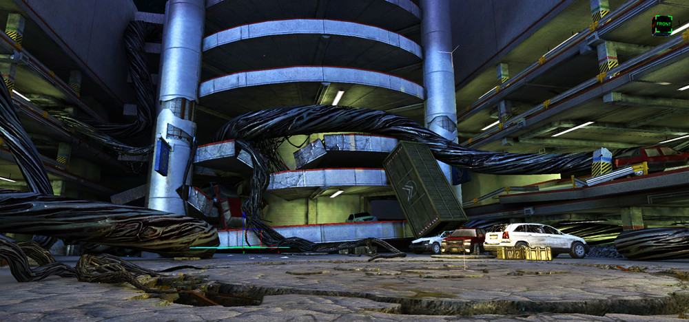 ArtStation - Parking Lot Environment (Unfinished)