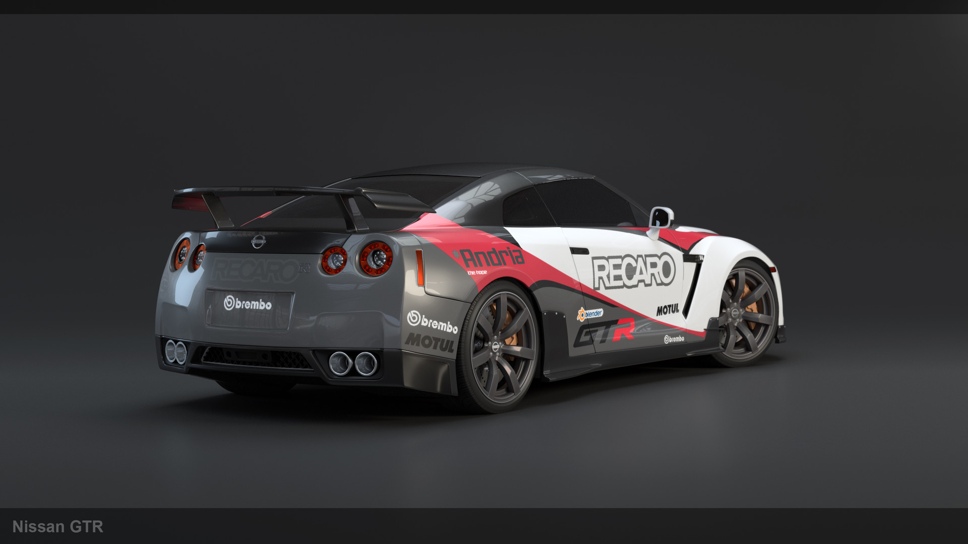 ArtStation - Nissan GTR