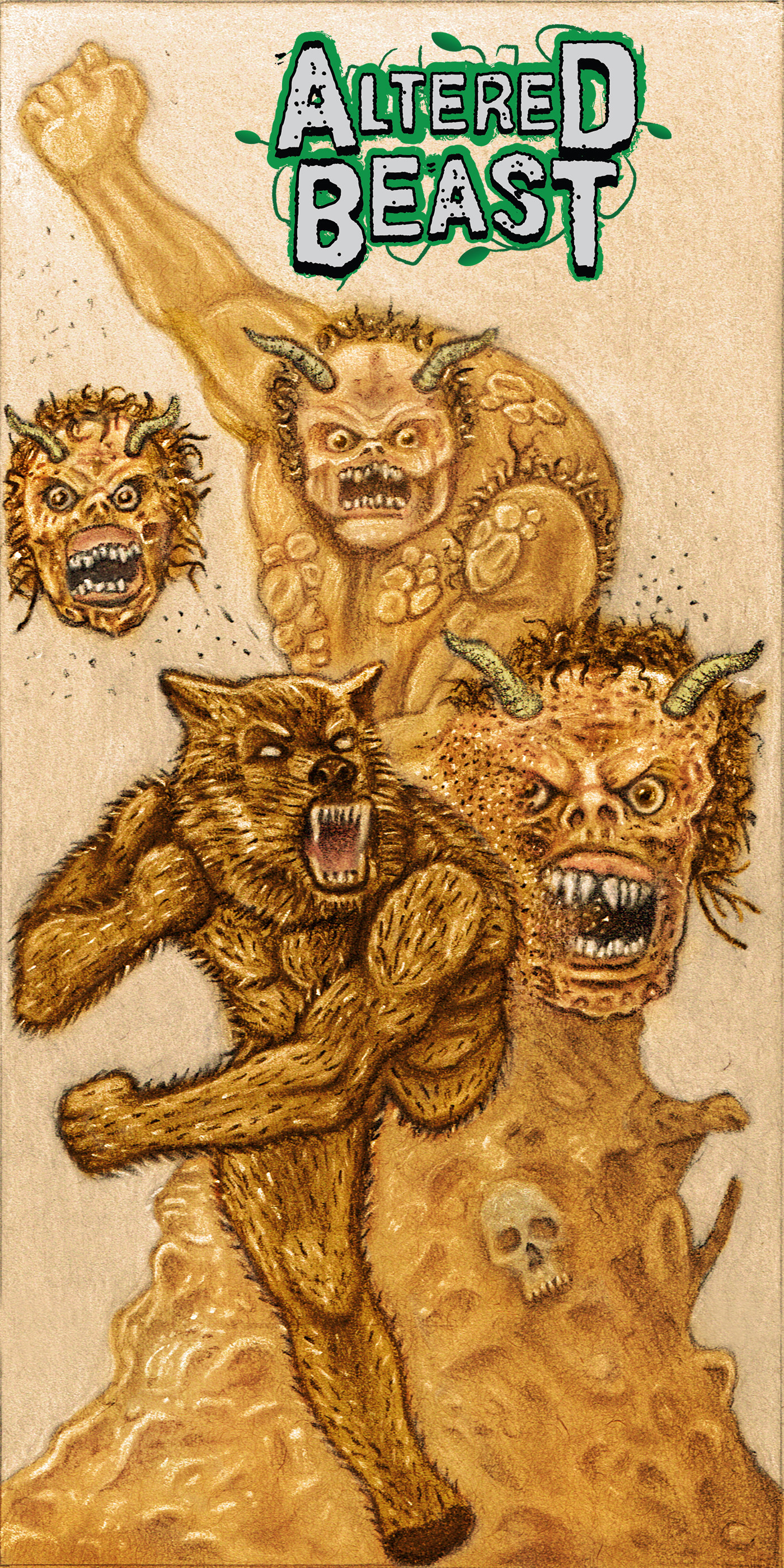 ArtStation - Altered Beast Web Ad