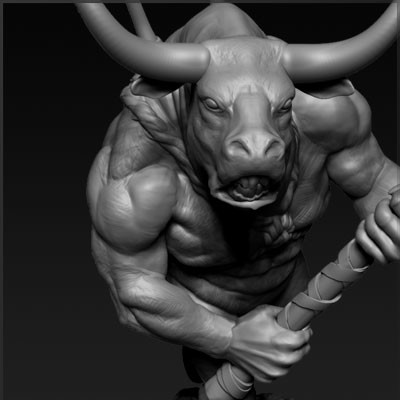 ArtStation - Minotaur Banner