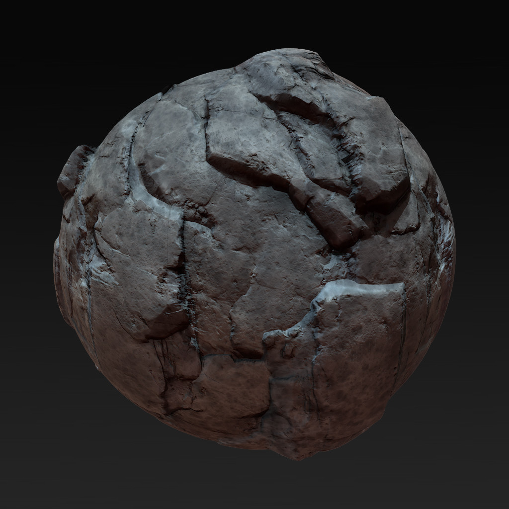 ArtStation - Personal Work - Rock Tile