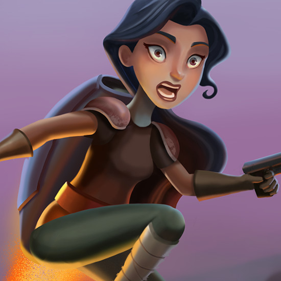 ArtStation - Rocket Girl