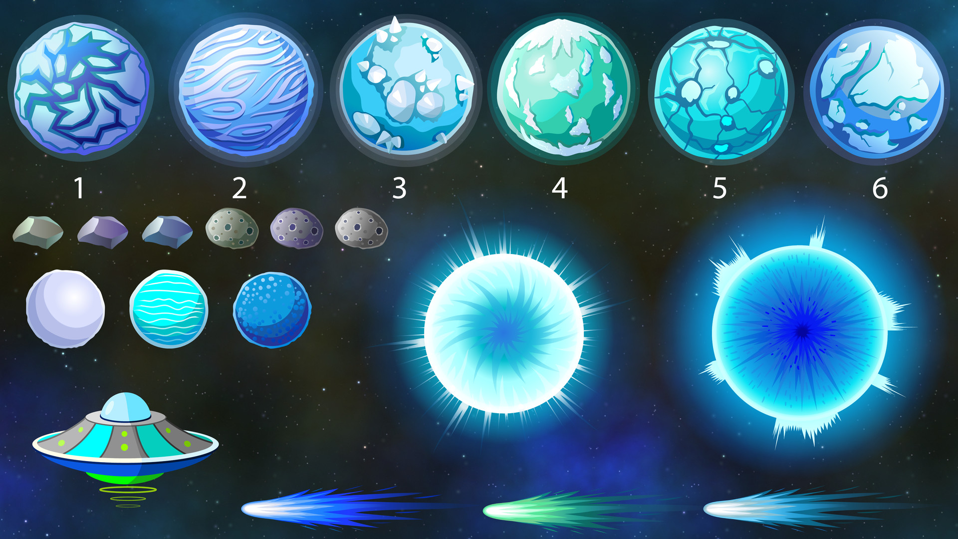 ArtStation - Cartoon ice space