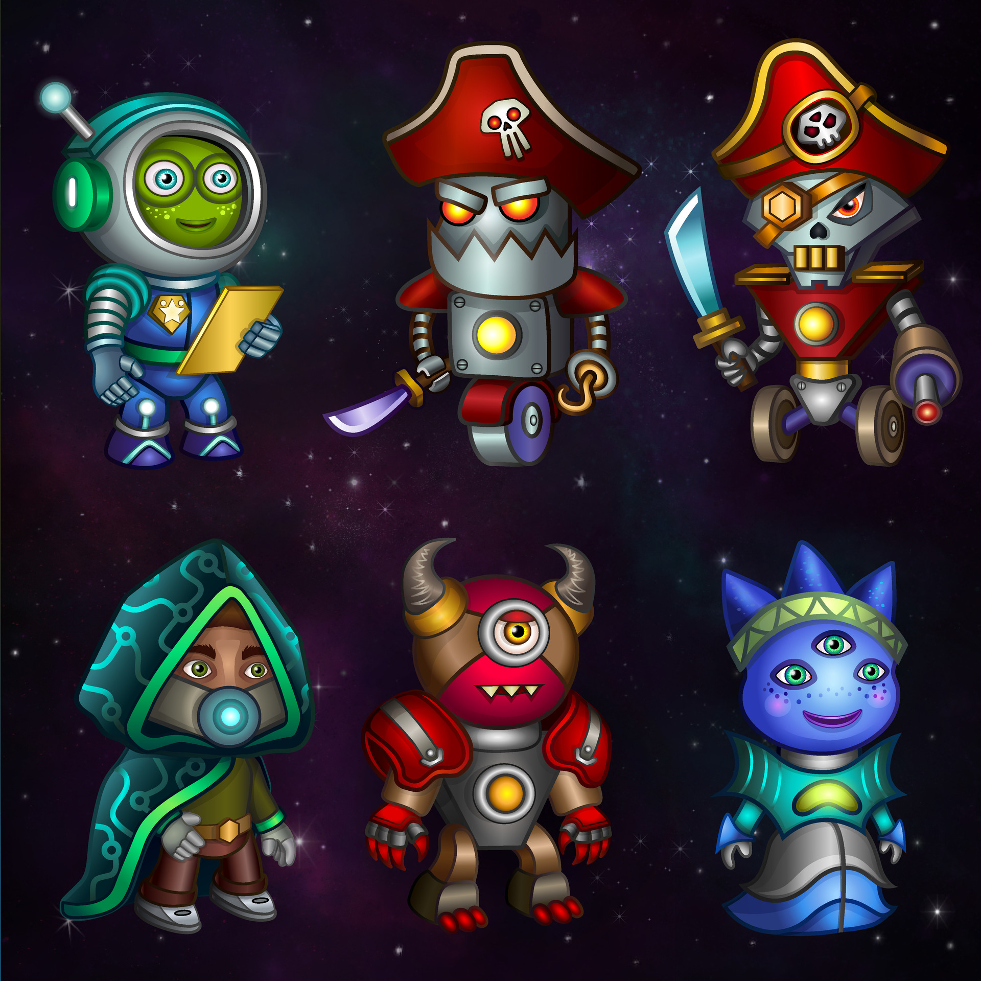 ArtStation - Vector characters