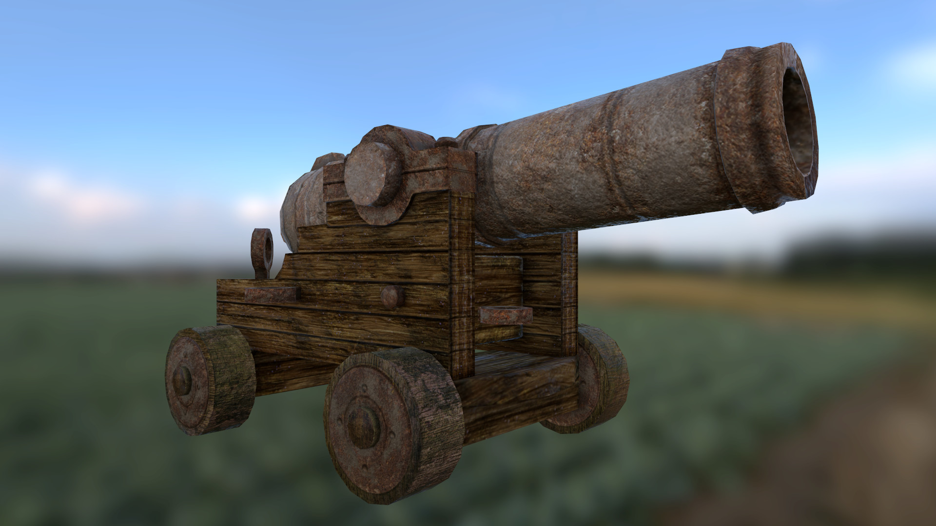 ArtStation - Rusty Cannon