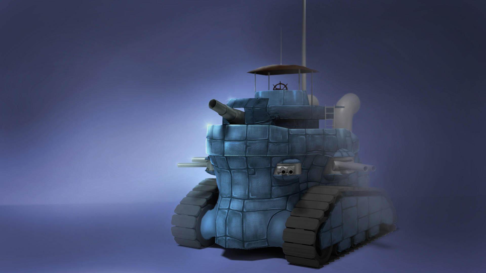 ArtStation - Steampunk Tank