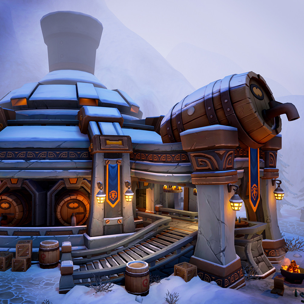 ArtStation - Dwarven Tavern