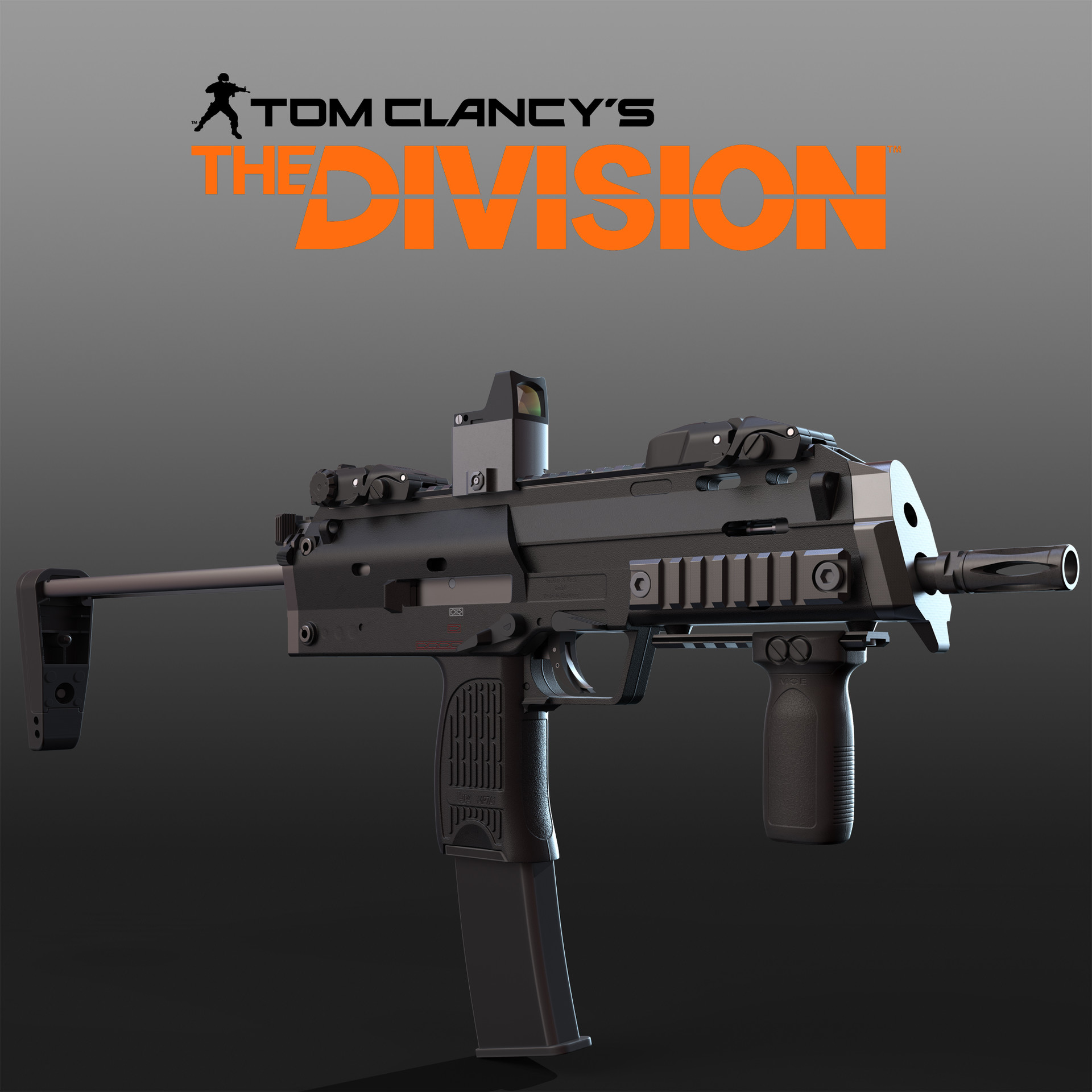 ArtStation - Tom Clancy's The Division - HK MP7