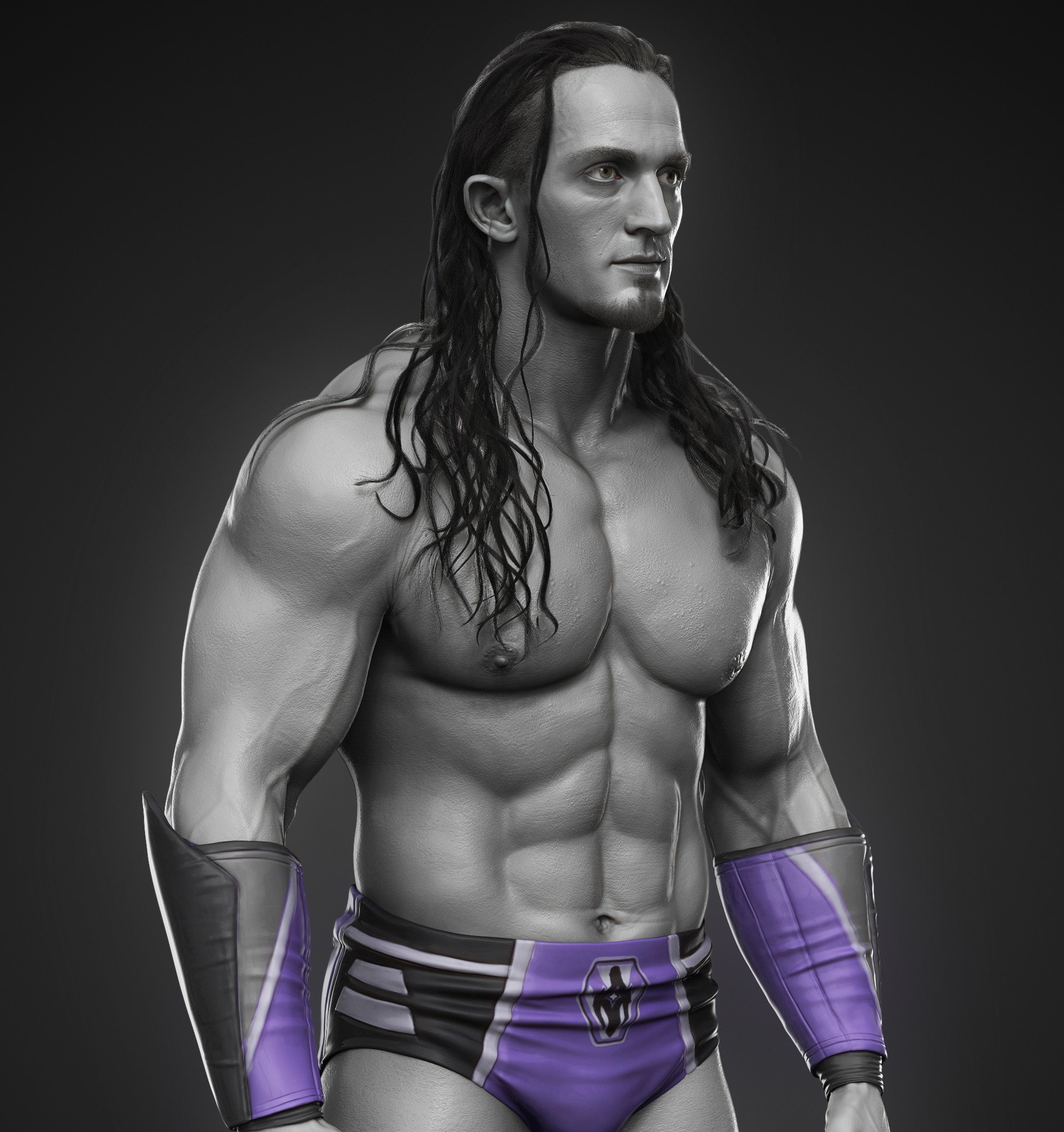 ArtStation - Neville done for WWE