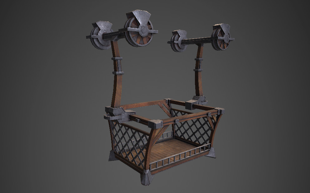 ArtStation - Cable car