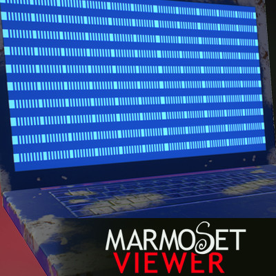 ArtStation - Blue Computer