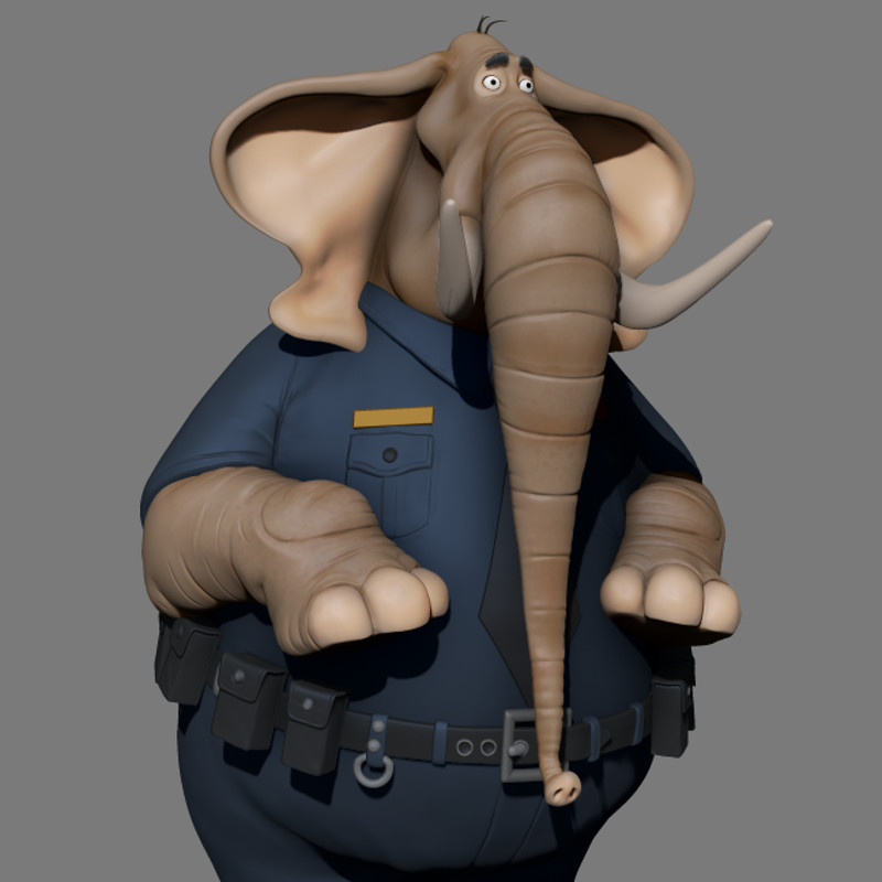 François Boquet - Elephant Zootopia