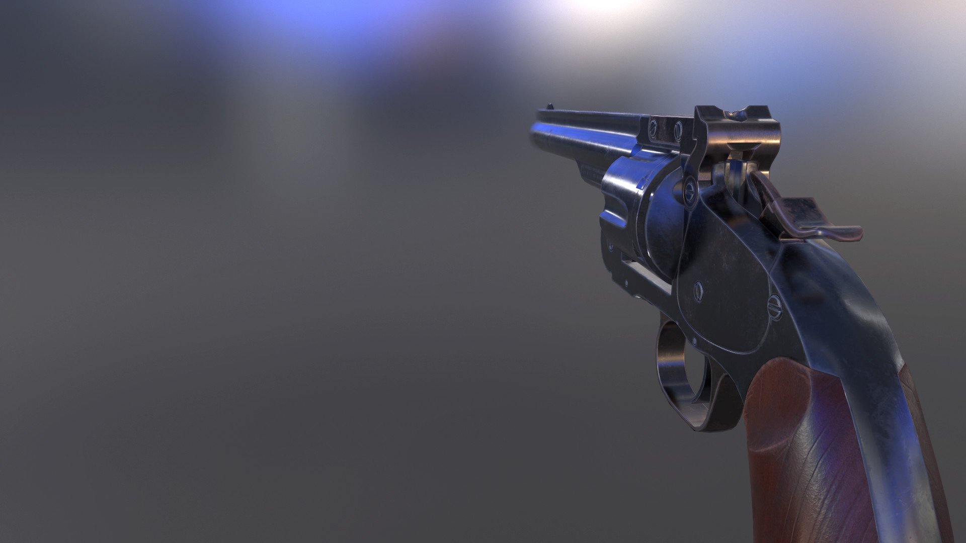 ArtStation - Smith and Wesson Schofield Revolver