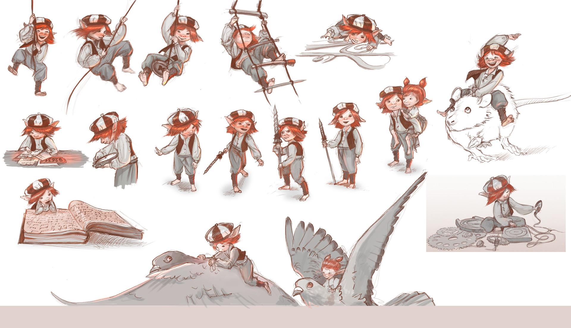 ArtStation - Weit character design