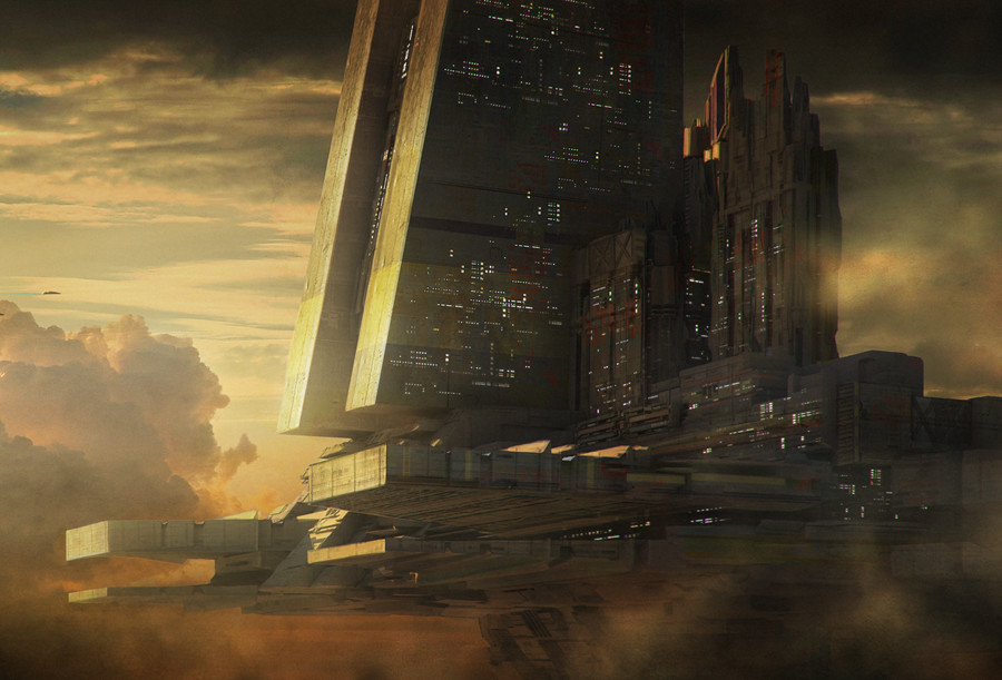 ArtStation - citadel in the clouds